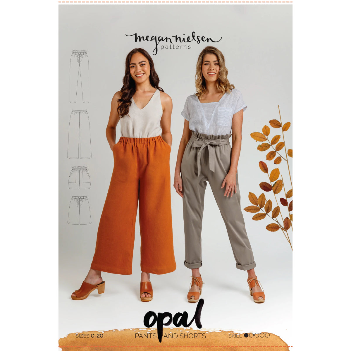 Megan Nielsen Opal Pants and Shorts Sewing Pattern – Guthrie & Ghani