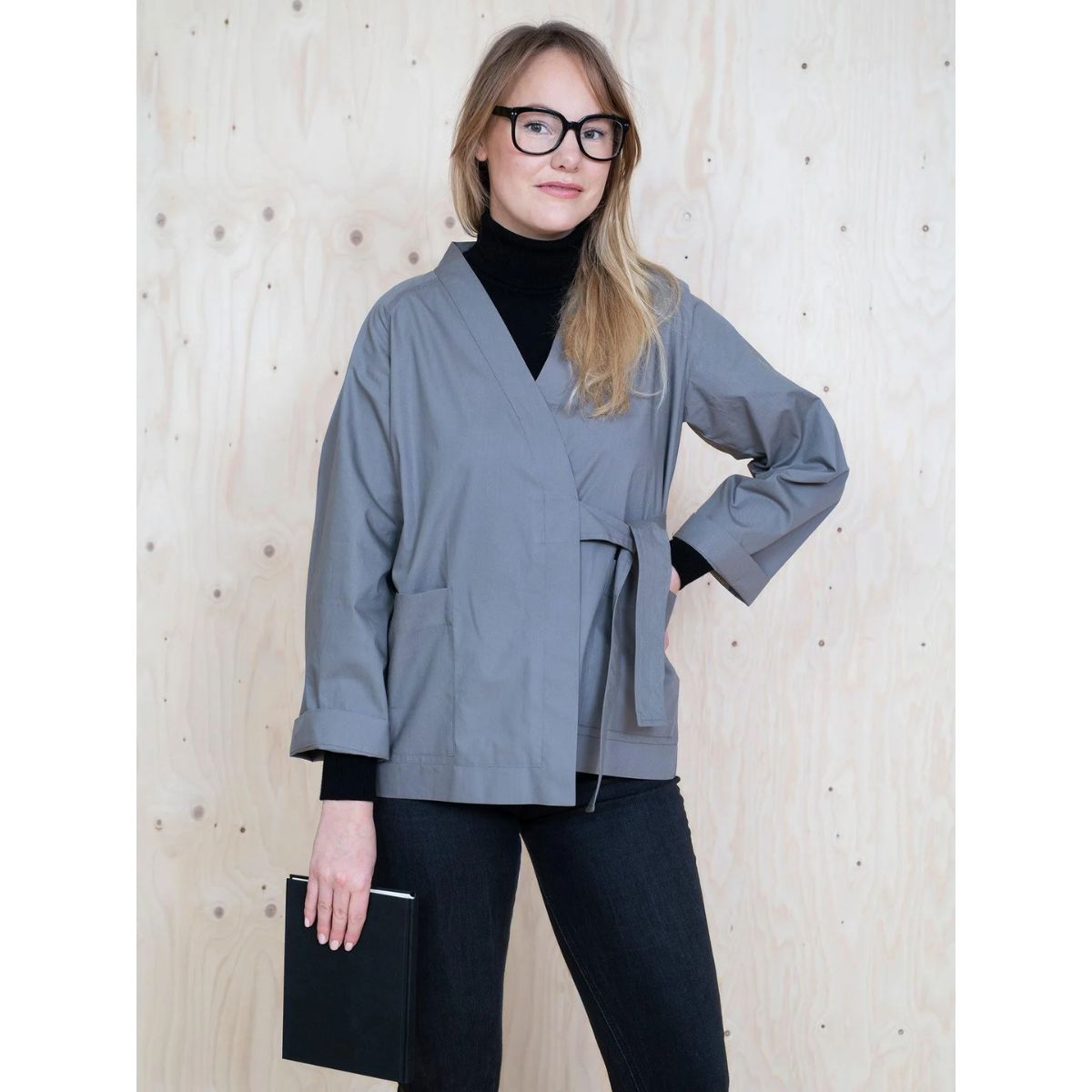 The Assembly Line Wrap Jacket Sewing Pattern – Guthrie & Ghani