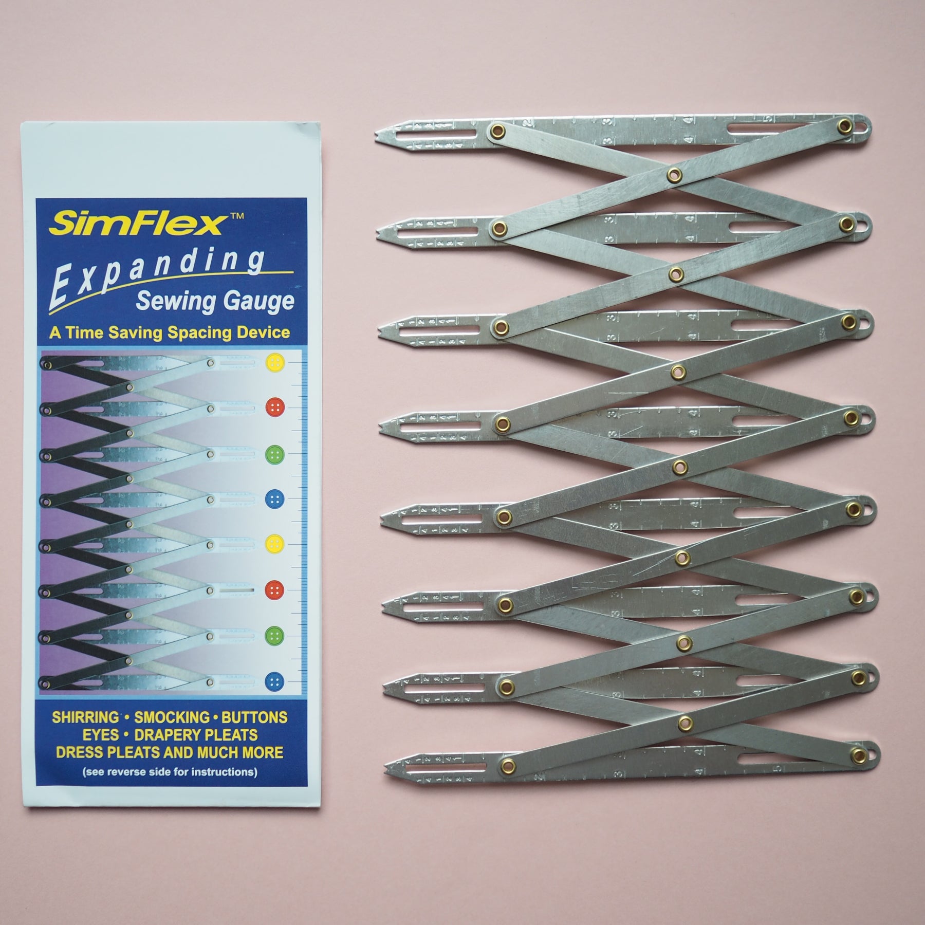 SimFlex Expanding Sewing Gauge – Guthrie & Ghani
