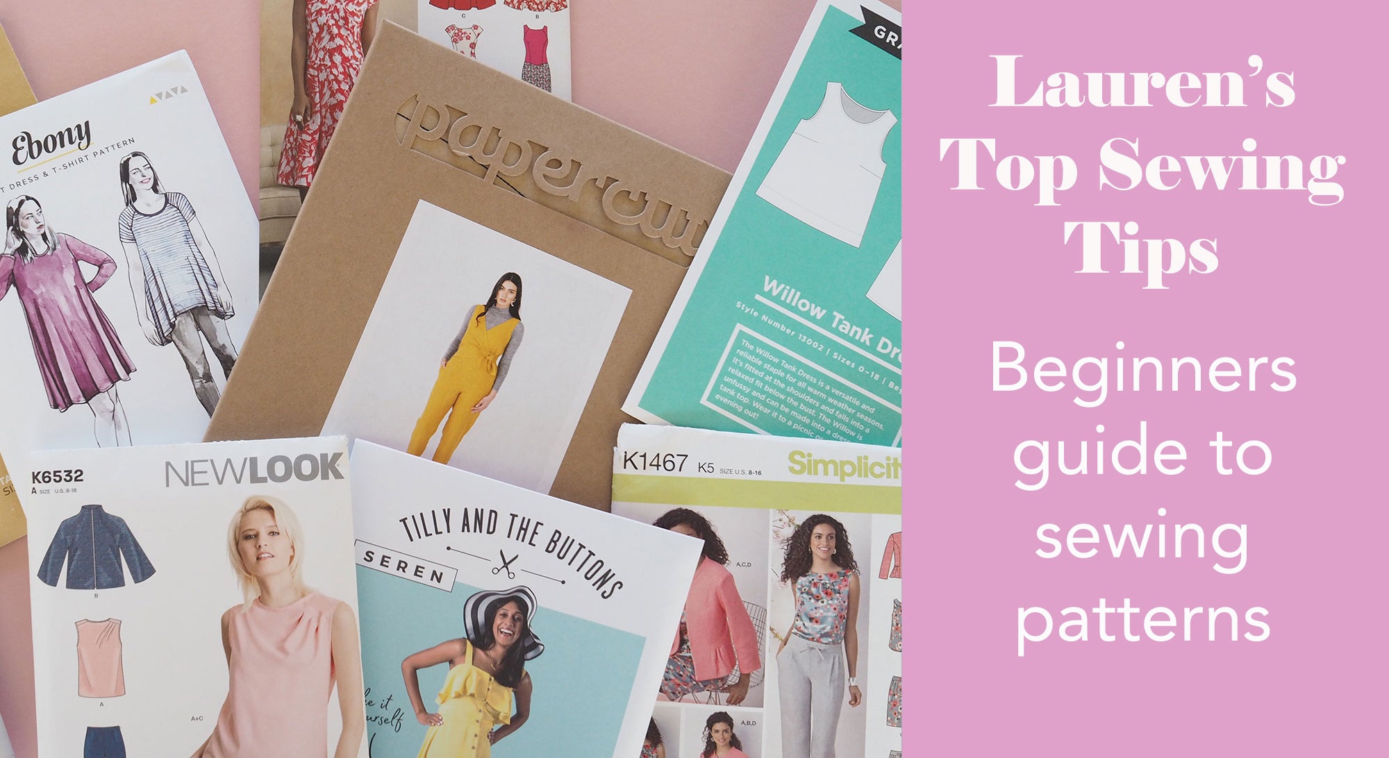 Beginners Guide to reading and interpreting sewing patterns and choosi ...