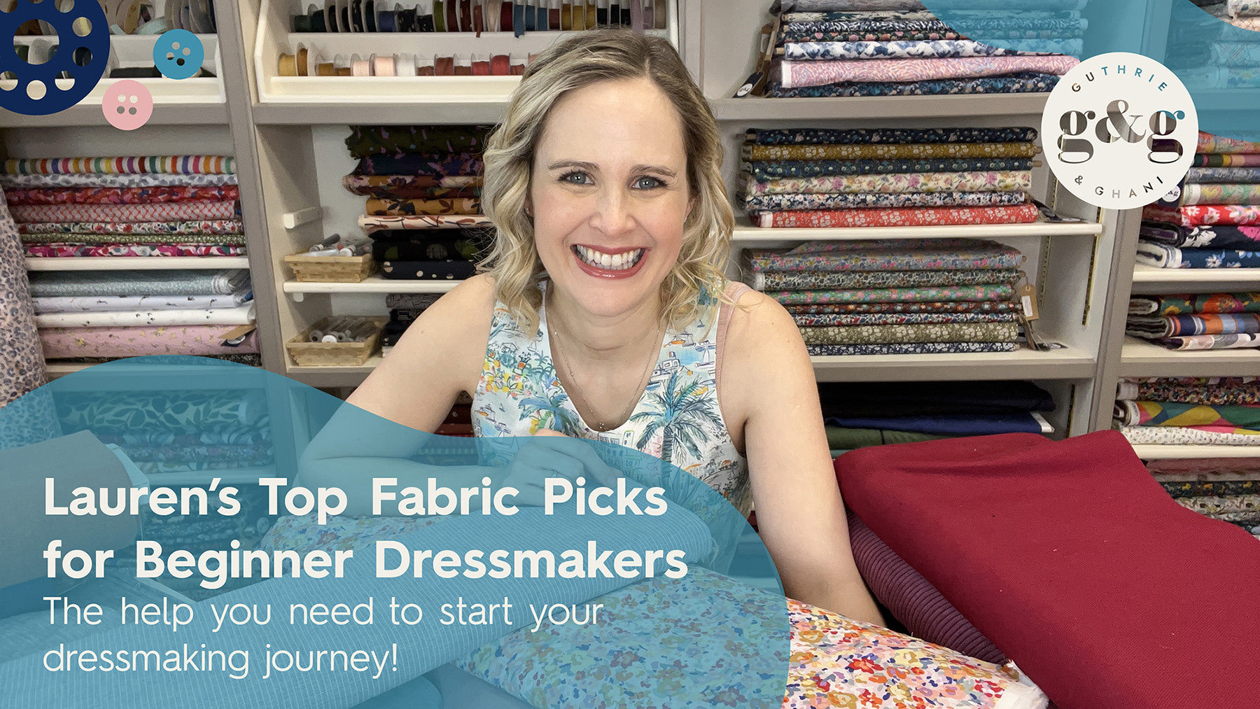Dressmaking for Complete Beginners - Best Fabrics for a first time pro ...