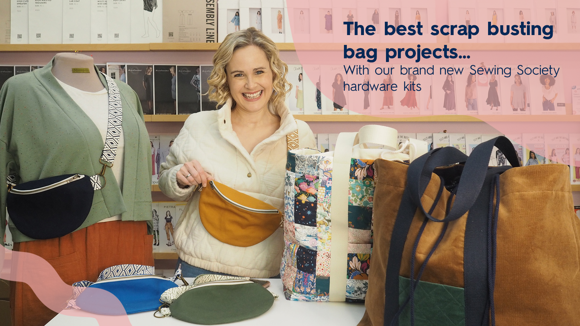 The best scrap busting bag projects – Guthrie & Ghani