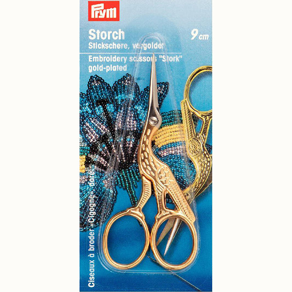 Prym Stork Embroidery Scissors – Guthrie & Ghani