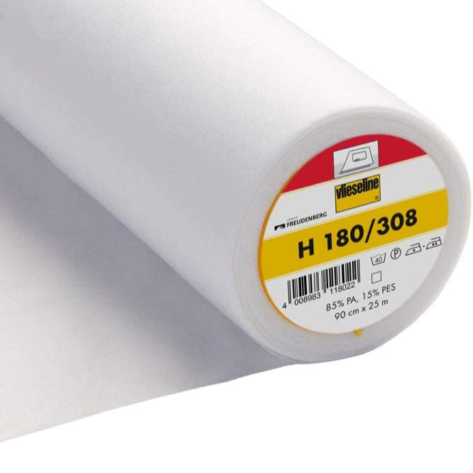 Vlieseline Easyfuse Ultra Soft Lightweight Iron On Interfacing - White – Guthrie & Ghani