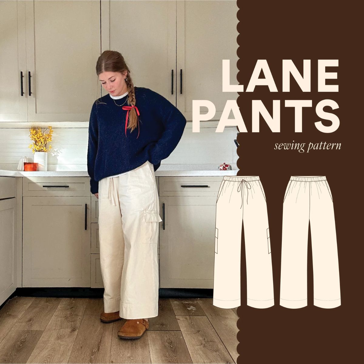 Syd Graham Lane Pants Sewing Pattern PDF – Guthrie & Ghani