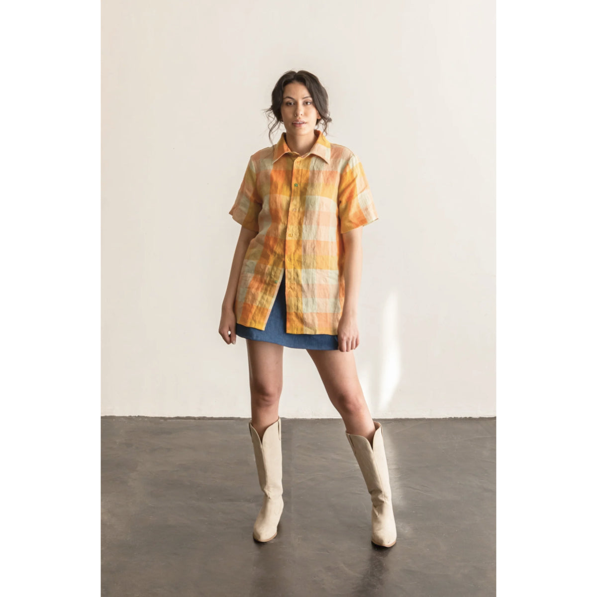 Friday Pattern Company Butano Button Up Shirt Sewing Pattern PDF ...