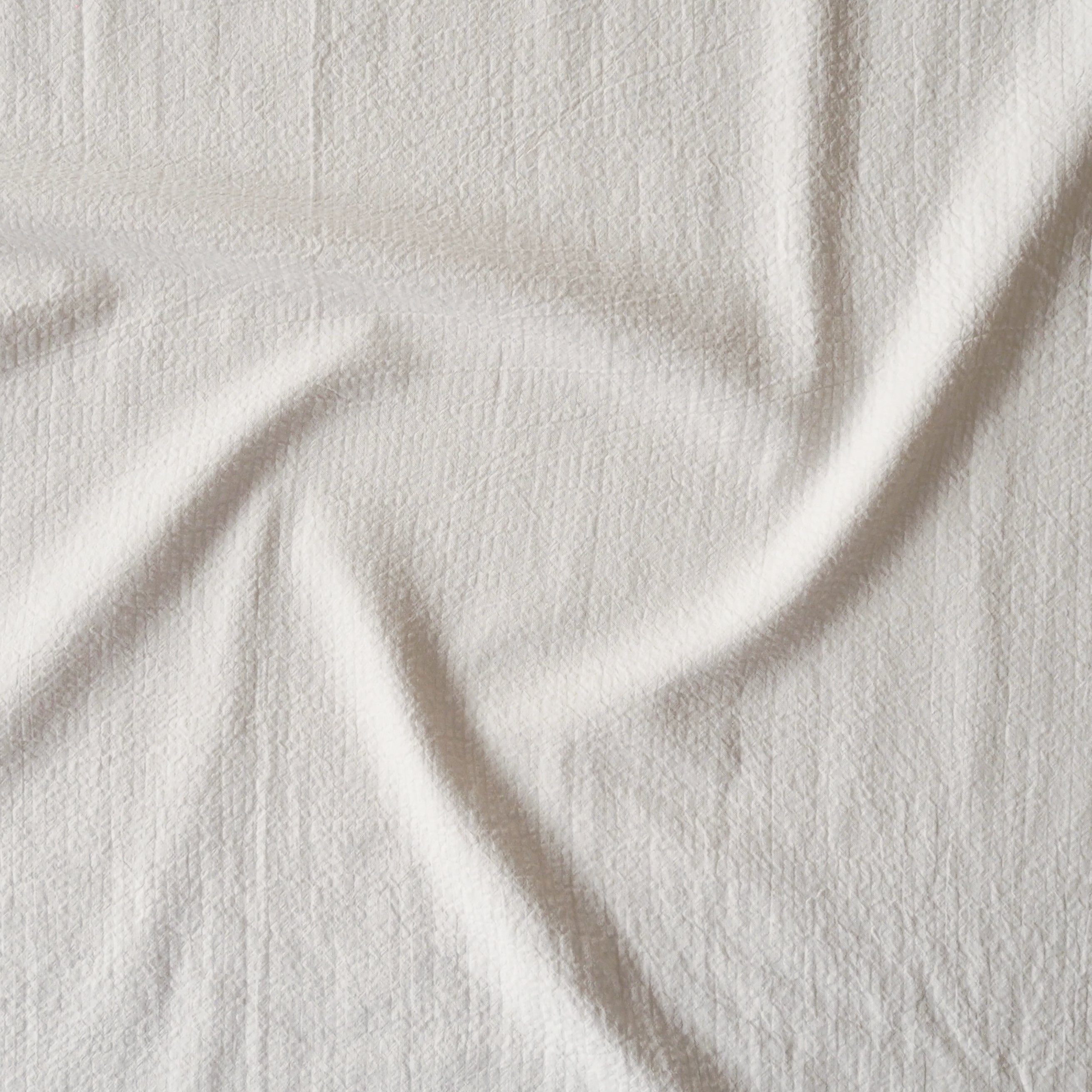 Fibre Mood Cream Cotton Seersucker Fabric – Guthrie & Ghani