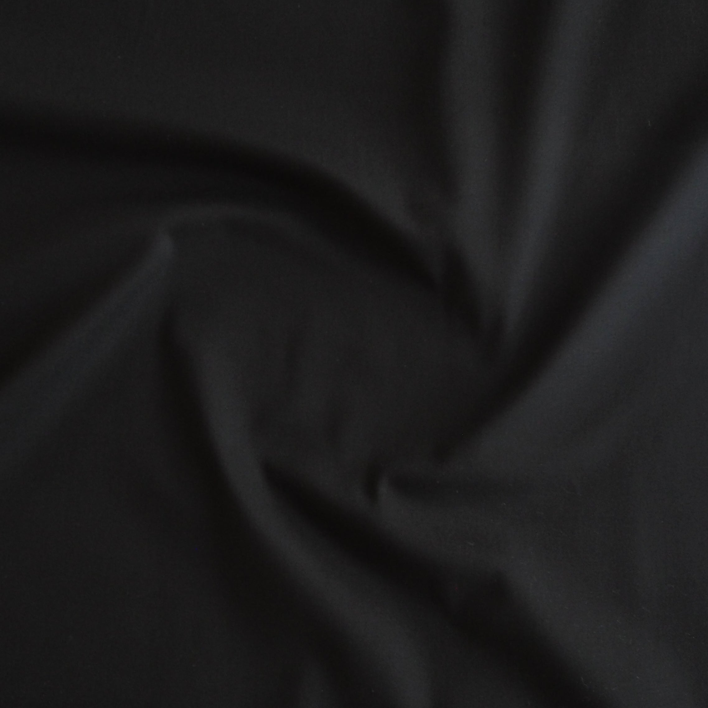 Matte Black Stretch Cotton Fabric – Guthrie & Ghani