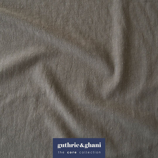 Rust Textured Ramie Linen Blend Fabric – Guthrie & Ghani