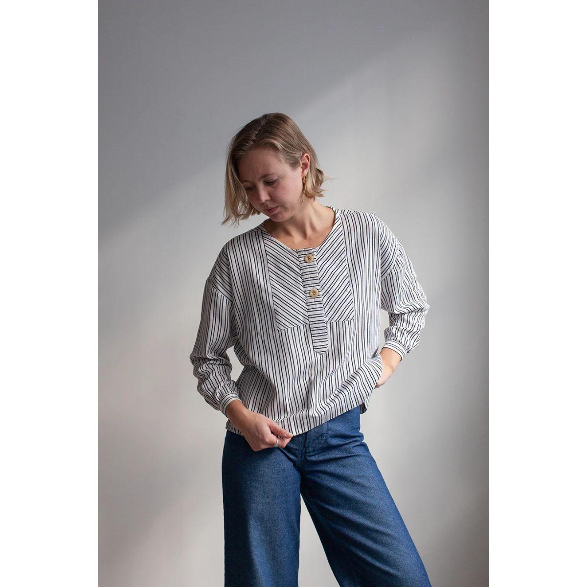 Modern Sewing Co. French Smock Sewing Pattern PDF – Guthrie & Ghani