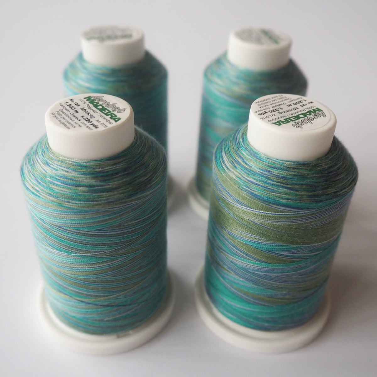Madeira Aerolock Multicolour Overlocker Thread 1200m 4 Pack – Guthrie ...