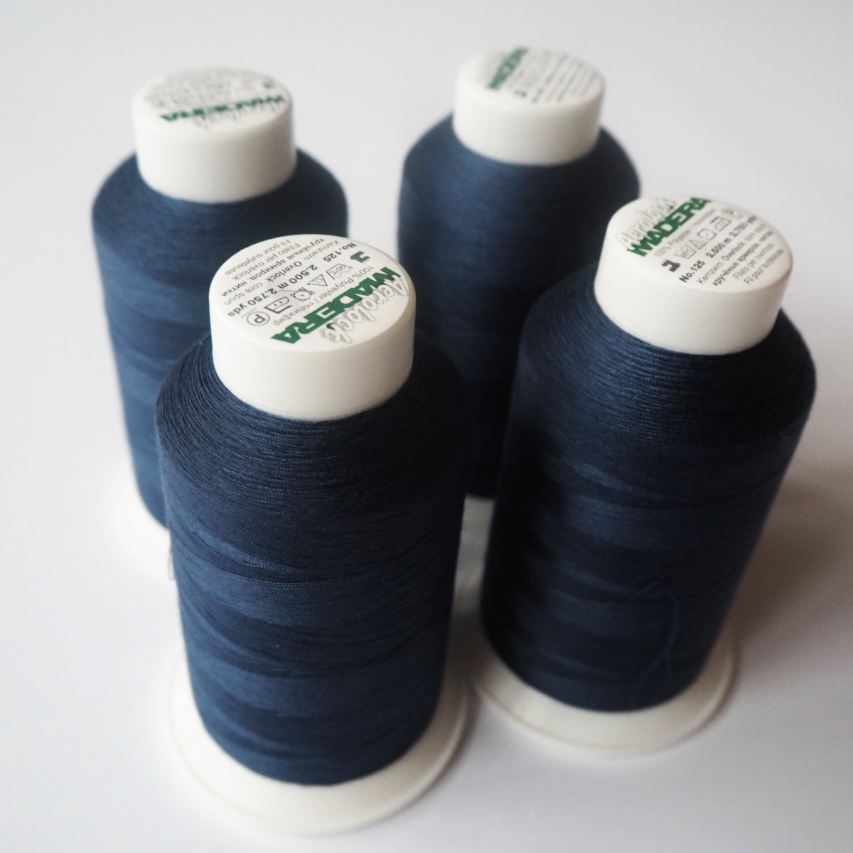 Madeira Aerolock Overlocker Thread 2500m 4 Pack – Guthrie & Ghani