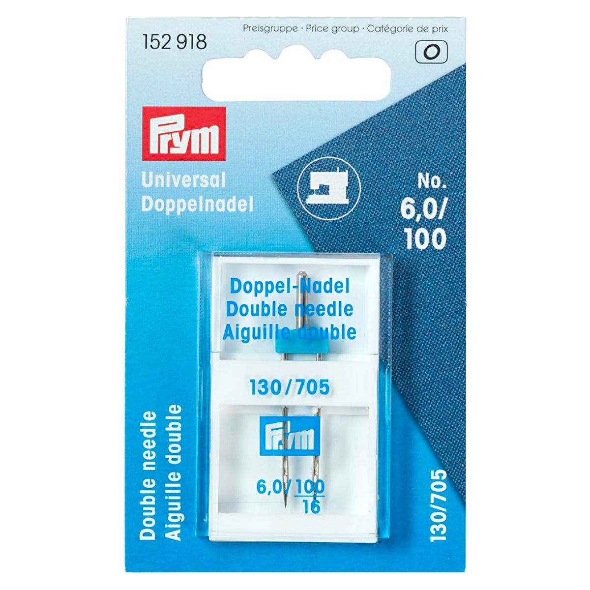 Prym Universal Machine Double Needles 130/705 Woven – Guthrie & Ghani