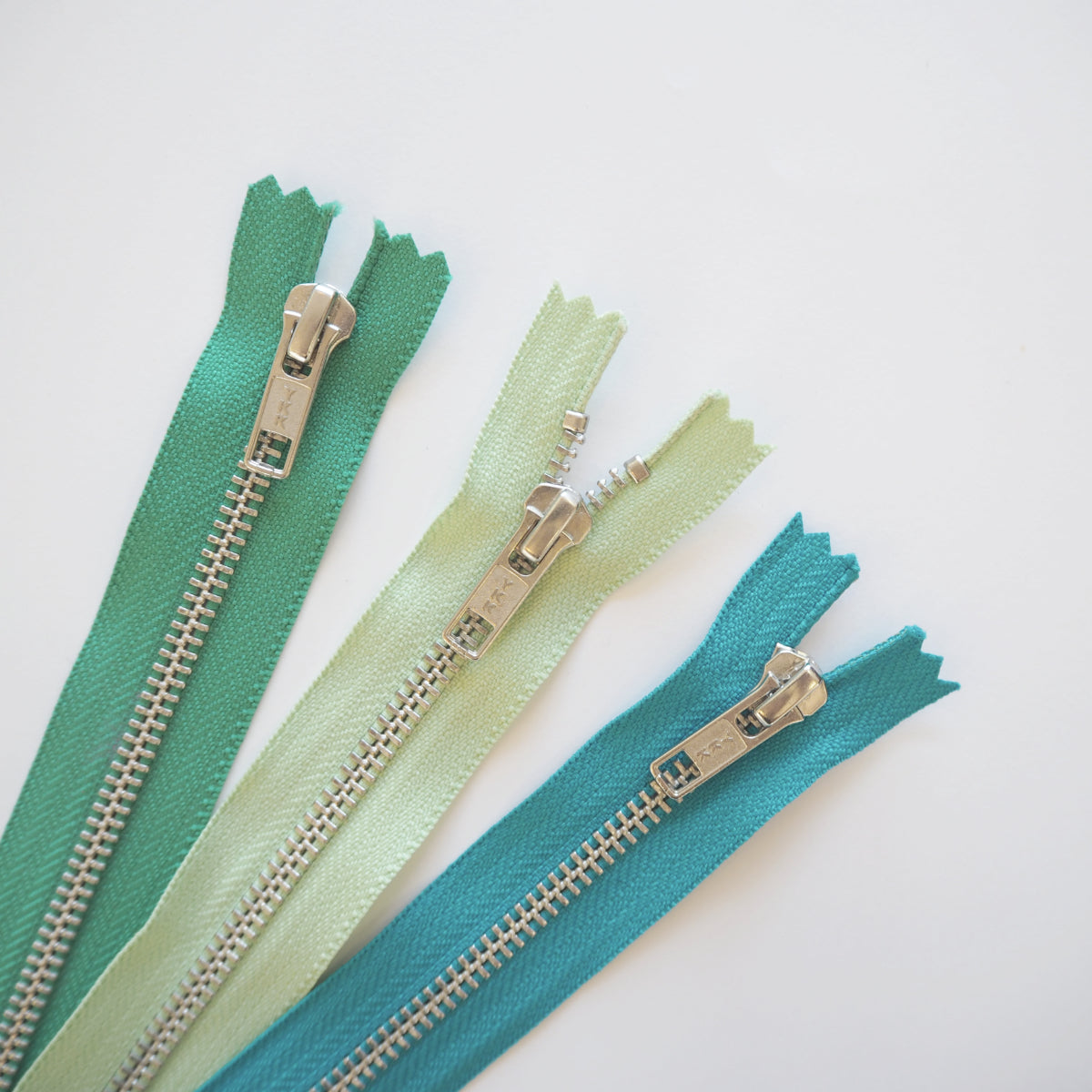 Silver Metal Teeth 8" Zip – Guthrie & Ghani